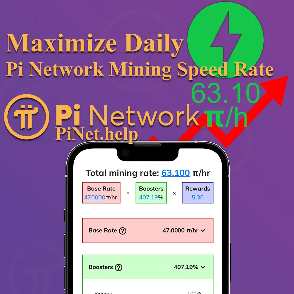 How To Maximize Pi Coin Daily Mining Speed | Pi Network